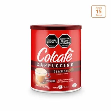 Cappuccino Colcafé Clásico lata x 270gr